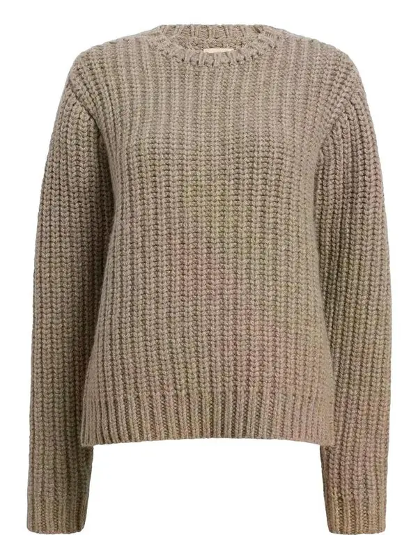 Khaite Natt Ribbed Sweater - Brown