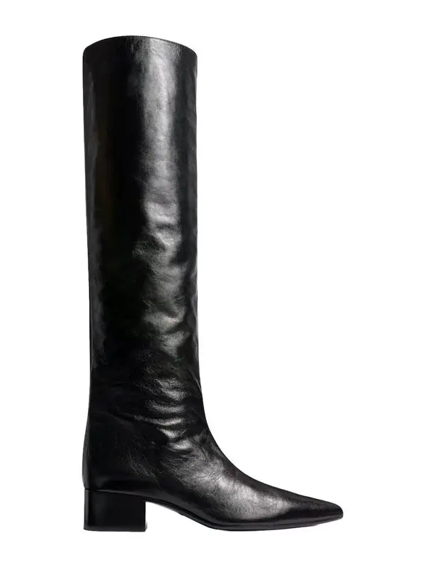 Khaite 40mm Andee Boots - Black