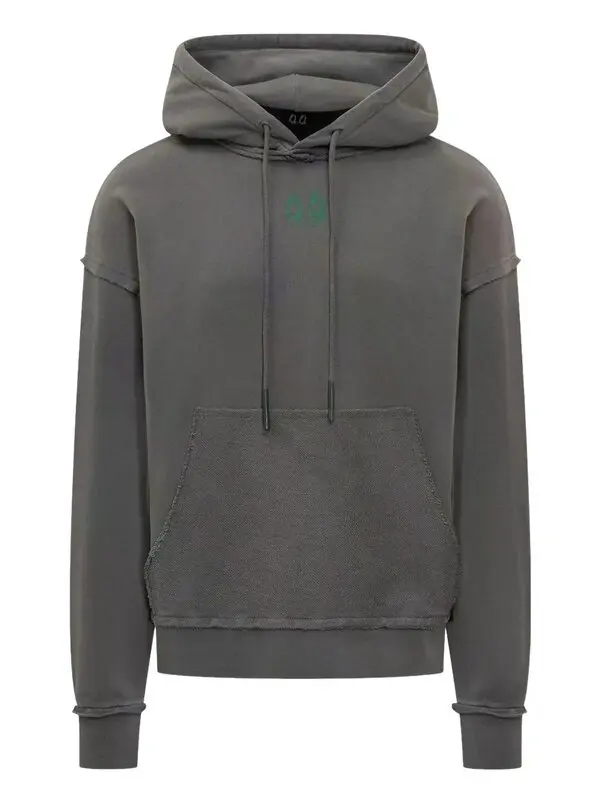 44 LABEL GROUP Graphic-print Hoodie - Grey