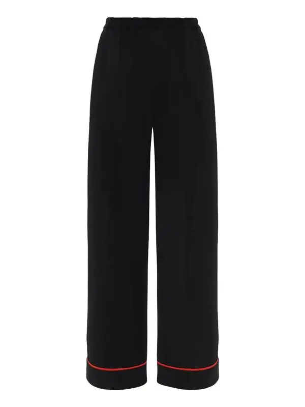 Sleeper Finnegan Pajama Trousers - Black