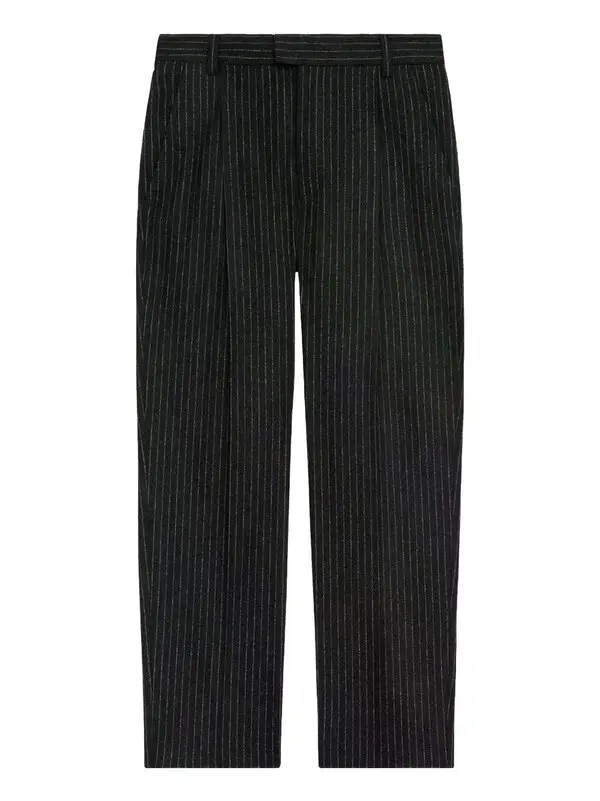 MARANT Flavien Pinstriped Pants - Grey