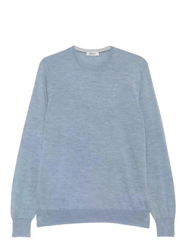 GIUUNO Crew-neck Sweater - Blue