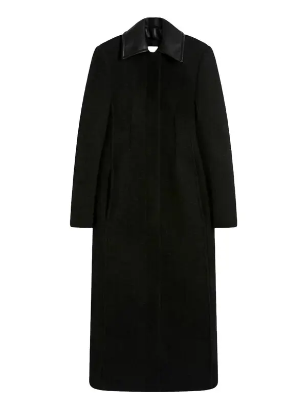 Sportmax Single-breasted Coat - Black