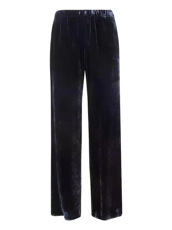 Antonelli Firenze Elasticated-waist Straight Leg Pants - Blue