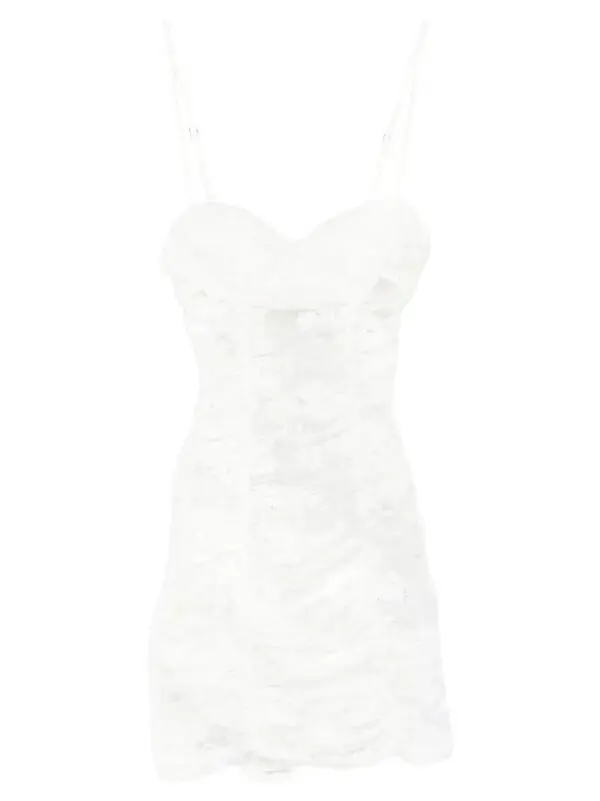 MARKGONG Lace Dress - White