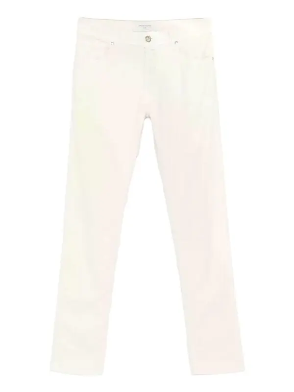 Jacob Cohen Straight-leg Trousers - White