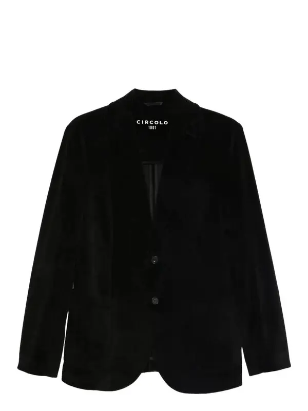 CIRCOLO 1901 Single-breasted Blazer - Black