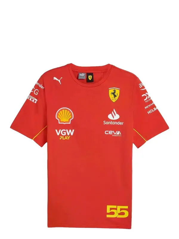 PUMA X Scuderia Ferrari Carlos Sainz T-shirt - Red
