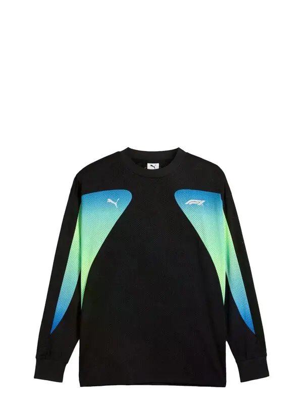 PUMA F1 Oversized Long-sleeve T-shirt - Black
