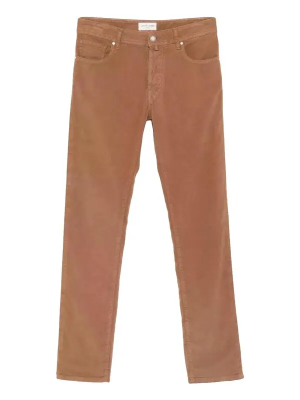 Jacob Cohen Bard Slim-fit Trousers - Brown