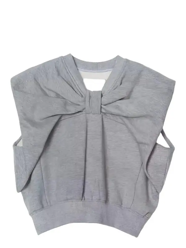 3.1 Phillip Lim Bow-embellished Tank Top - Grey