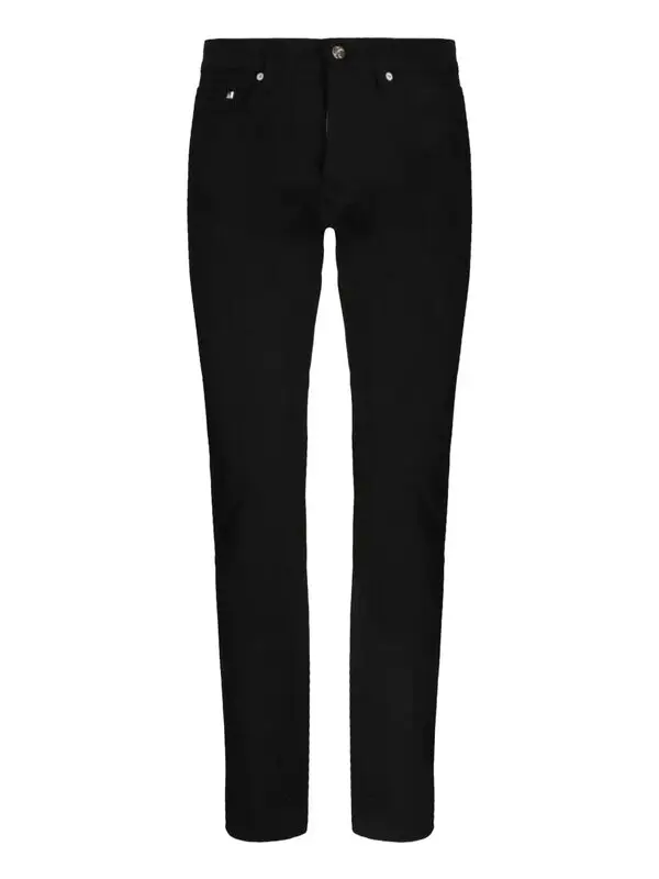 Karl Lagerfeld Logo-patch Trousers - Black