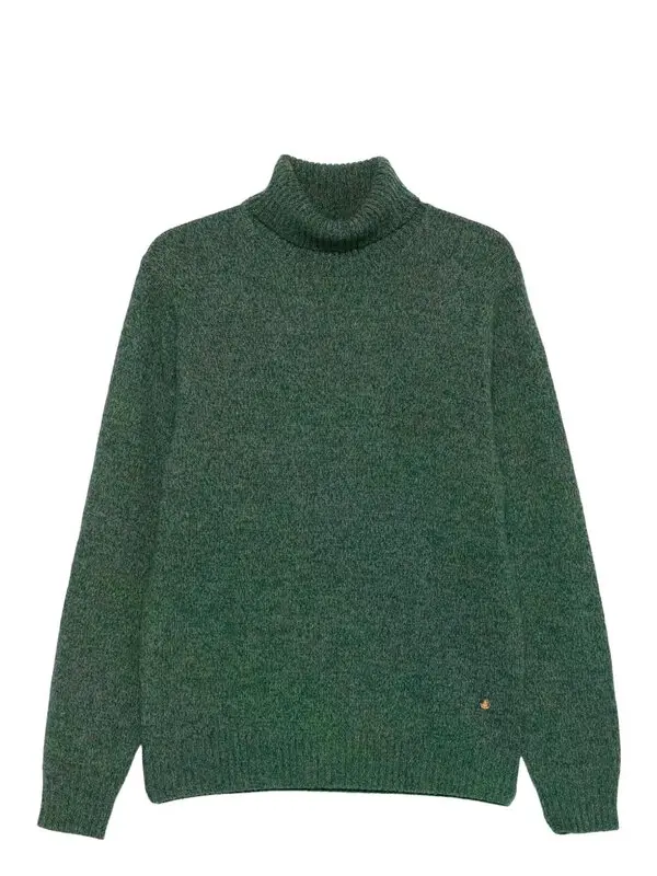 IMPURE Roll Neck Sweater - Green