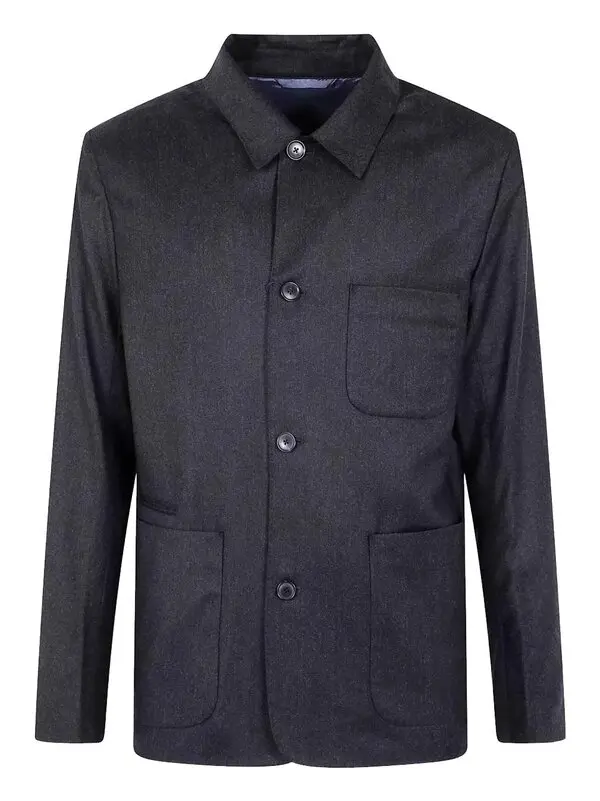 Paul Smith Button Pocket Jacket - Grey