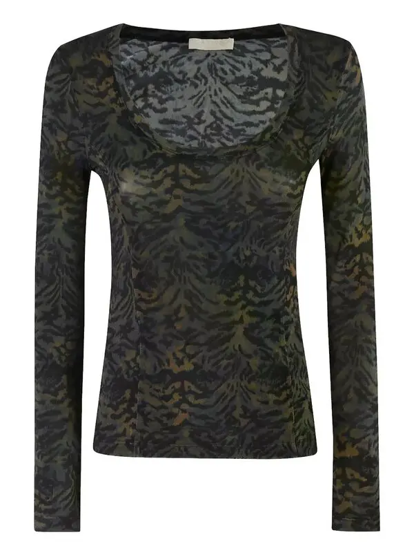 Ulla Johnson Long-sleeve Top - Green
