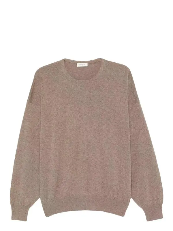 Fear Of God Long-sleeved Crew-neck Sweater - Brown