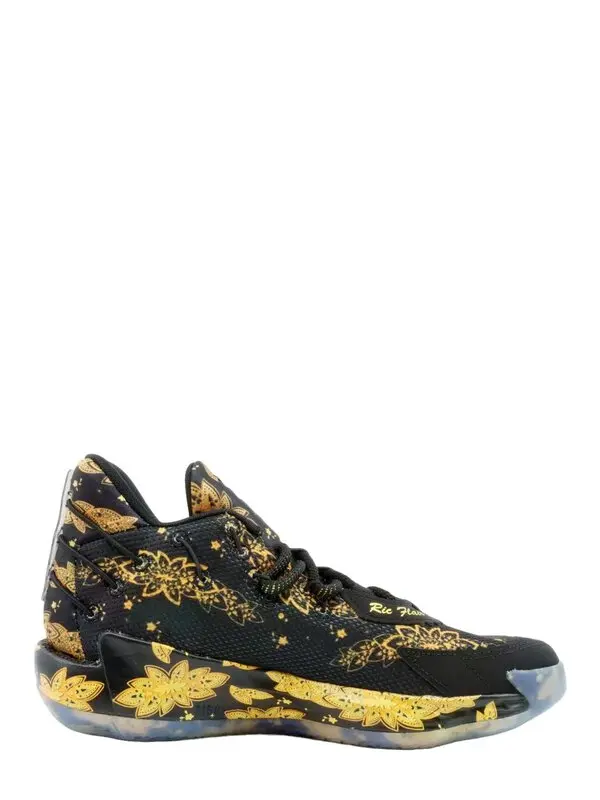 Adidas Dame 7 Floral Sneakers - Black