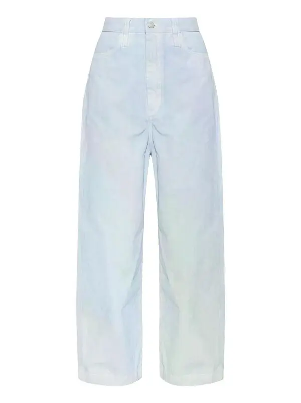 Issey Miyake Button Trousers - Blue