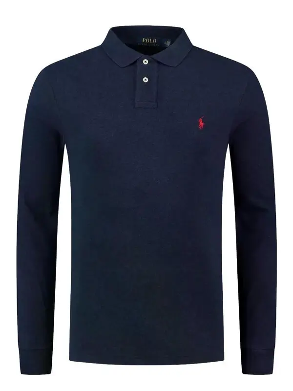 Polo Ralph Lauren Long-sleeve Polo Shirt - Blue