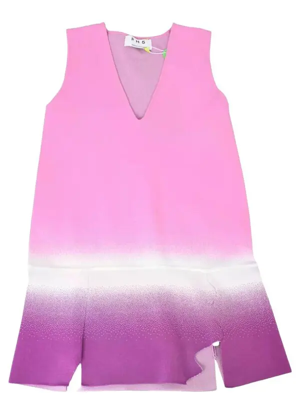 Ph5 Jafaar V-neck Mini Dress - Pink