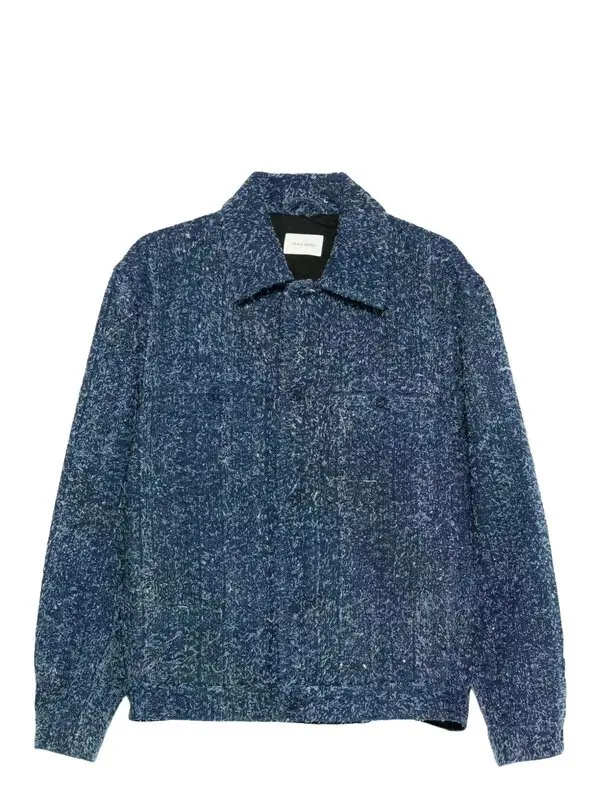 CRAIG GREEN Cotton Shirt Jacket - Blue