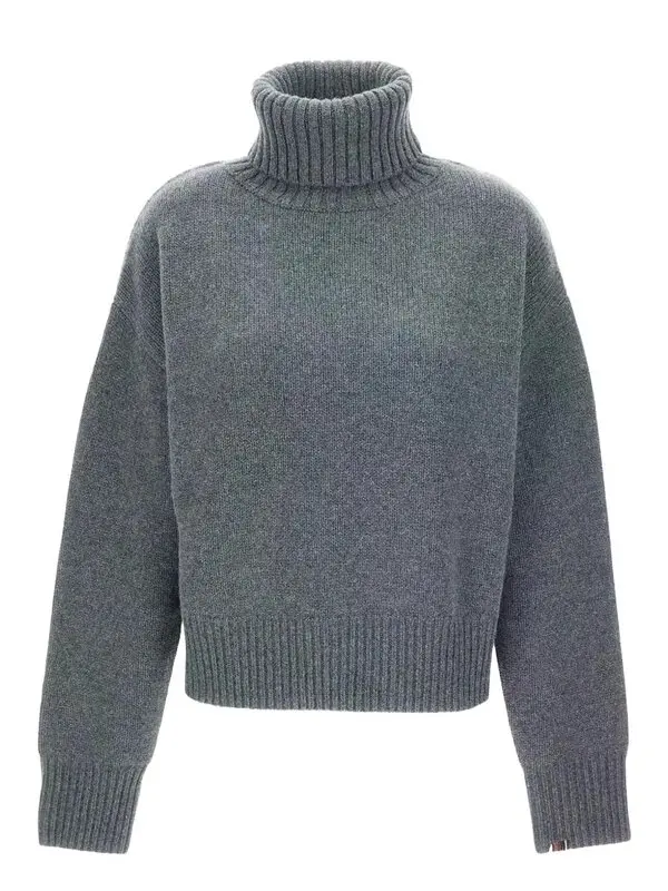 EXTREME CASHMERE X Roll-neck Cashmere Sweater - Grey