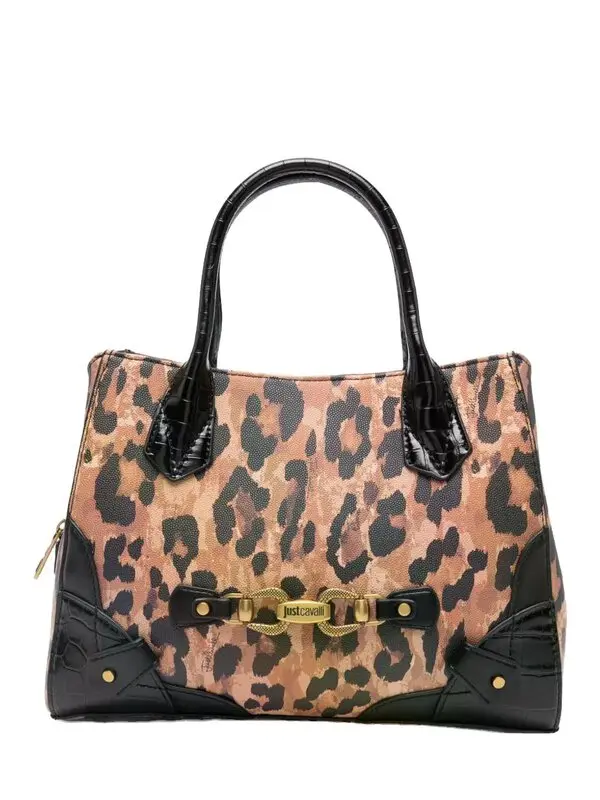 Just Cavalli Leopard-print Tote Bag - Brown