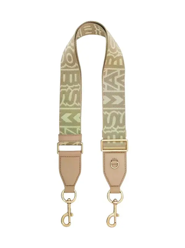 Marc Jacobs Utility Logo-jacquard Strap - Neutrals
