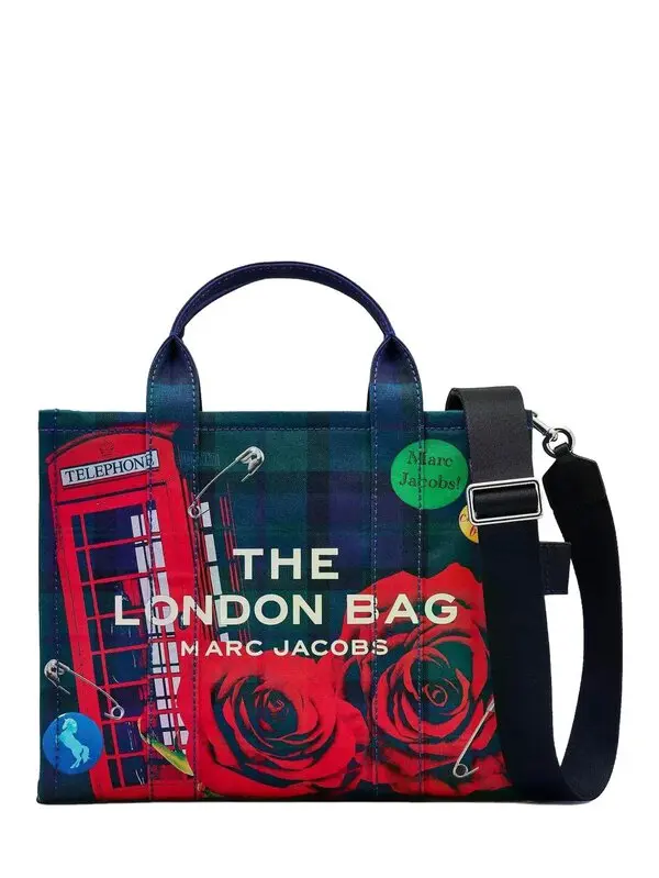 Marc Jacobs London City Tartan Tote Bag - Blue