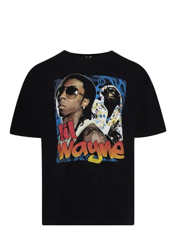 EARTHLING VIP Lil Wayne Vintage Tee Black - A