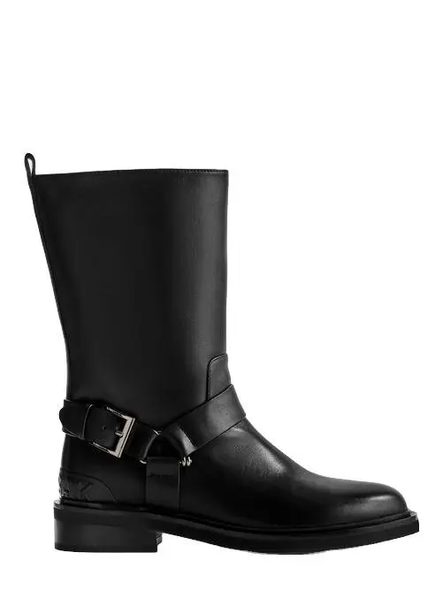 Rudsak Kirra Leather Boots - Black