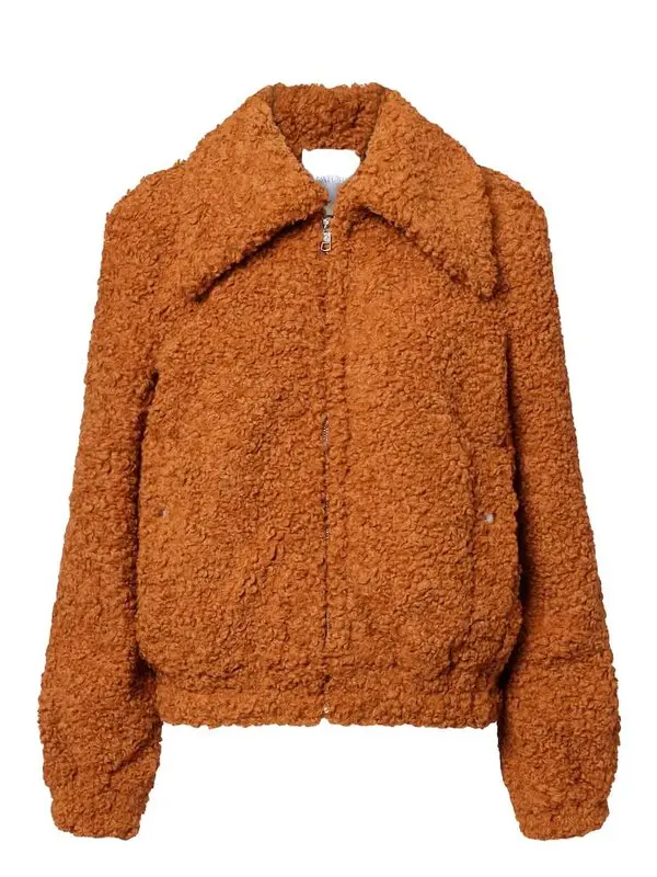 Patou Pumpkin Spice Bomber Jacket - Orange