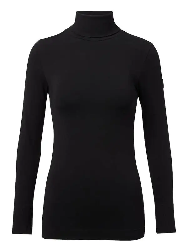 Fusalp Alisier Technical Turtleneck Sweater - Black