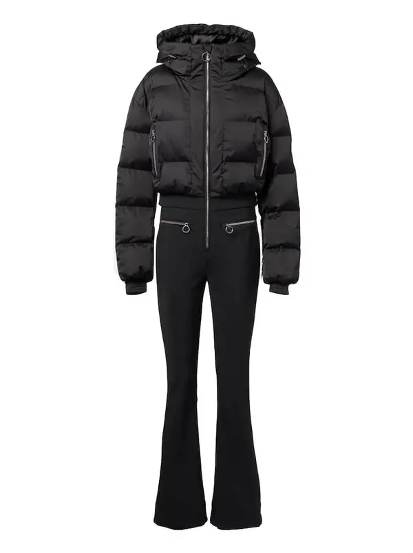 Fusalp Jenko Quilted Ski Suit - Black