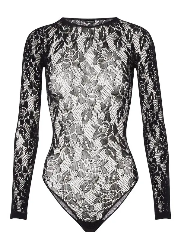Balenciaga Lace Bodysuit - Black