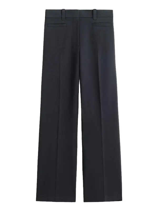 Cos Milano Straight-leg Trousers - Navy