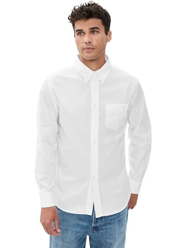 KNICKERBOCKER Plaza 200's Dress Shirt - White