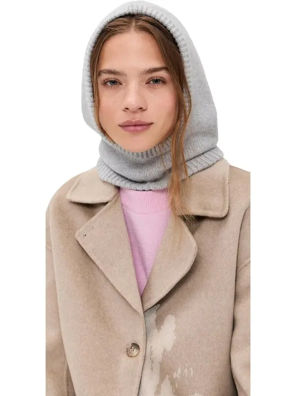 LISA YANG Astri Cashmere Balaclava - Dove Gray