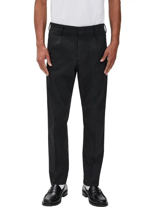 Nn07 Bill Relaxed Taper Trousers - Black Multi