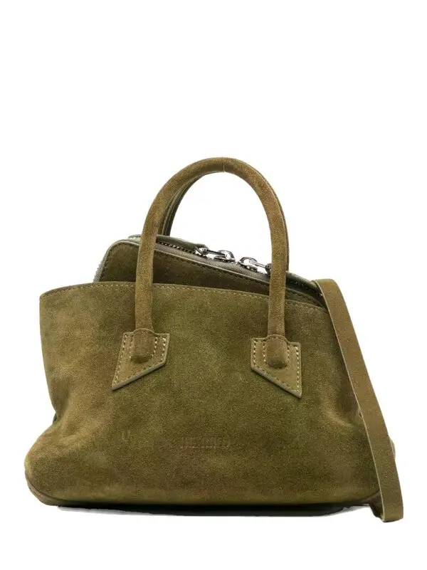 Attico Suede Tote Bag - Green