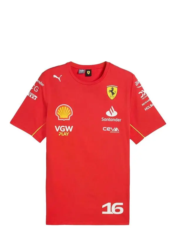 PUMA X Scuderia Ferrari Charles Leclerc T-shirt - Red