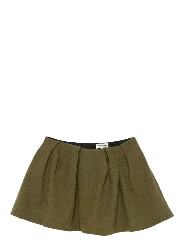 SHUSHU/TONG A-line Mini Skirt - Green