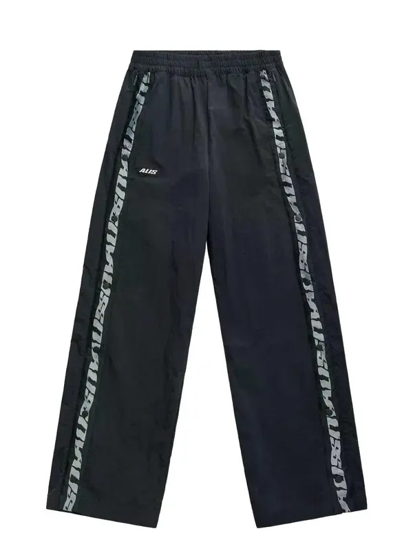ALIS Side-logo Track Pants - Black