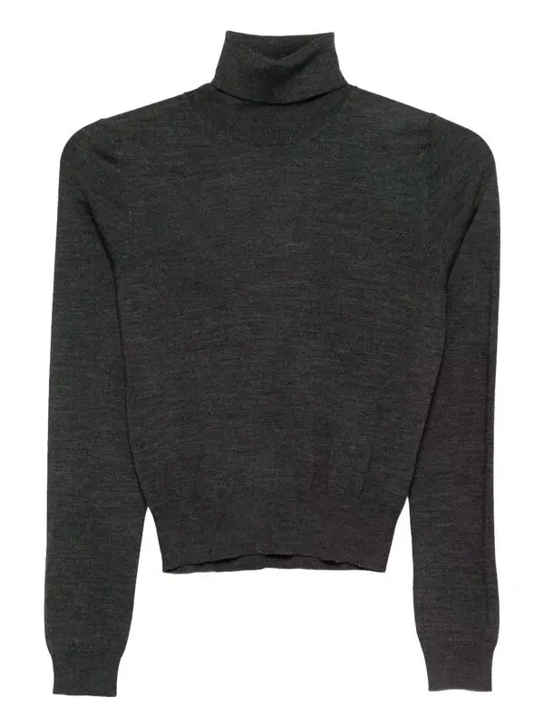 GOES BOTANICAL Roll-neck Sweater - Grey