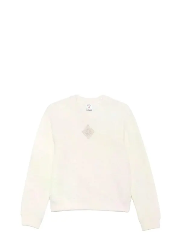 Casablanca Logo-detail Sweatshirt - White