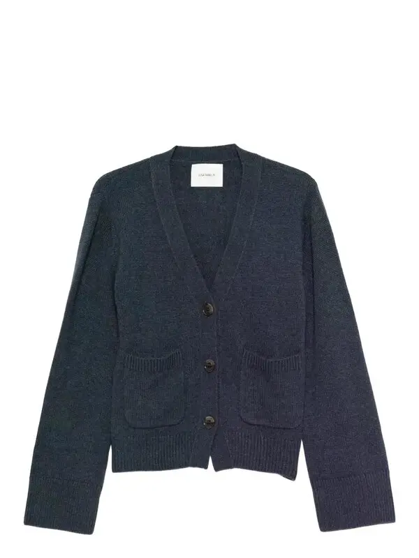 LISA YANG Cashmere Cardigan - Blue