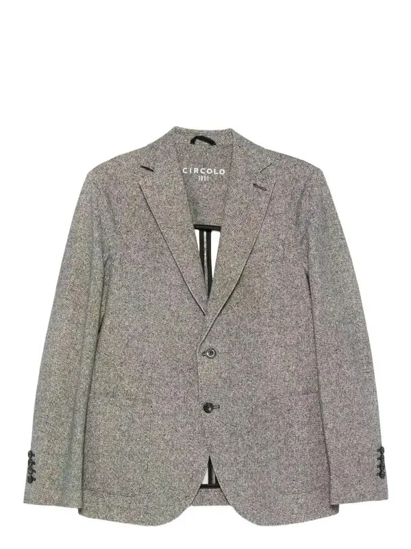 CIRCOLO 1901 Single-breasted Blazer - Grey