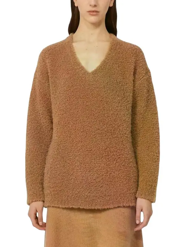 Max Mara Pantera Sweater - Brown