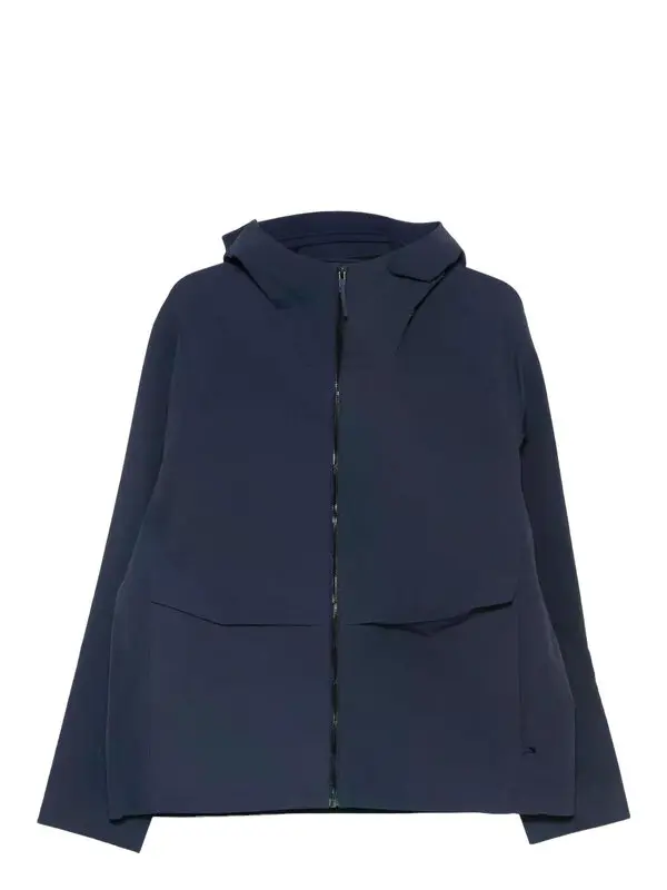 Veilance Hooded Zip-up Jacket - Blue
