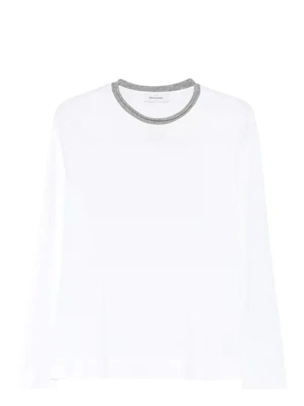 GRAN SASSO Round-neck T-shirt - White